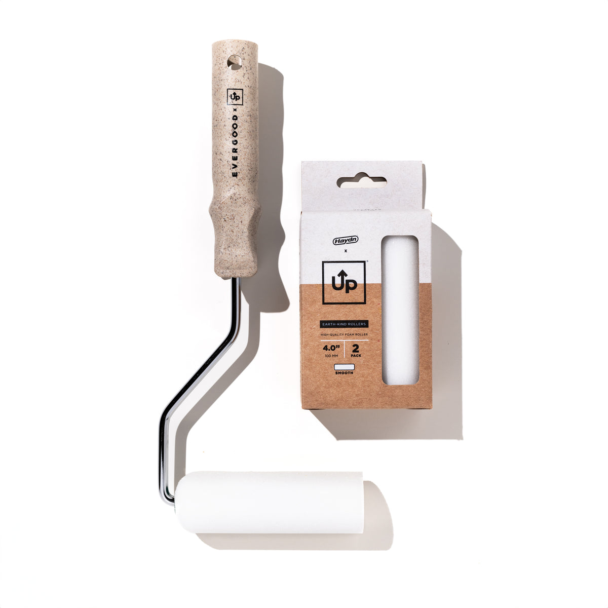 Up 4" Roller Kit - Handle + 2pc Smooth Rollers – Up Paint